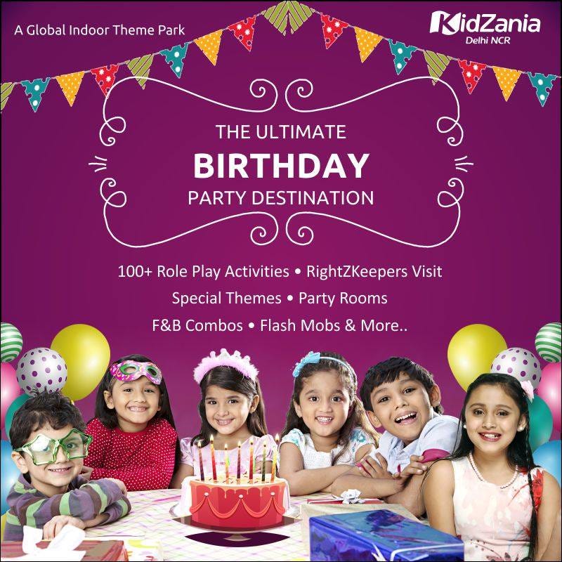 Celebrate Birthday at KidZania. Why should Your Kids Celebrate their ...