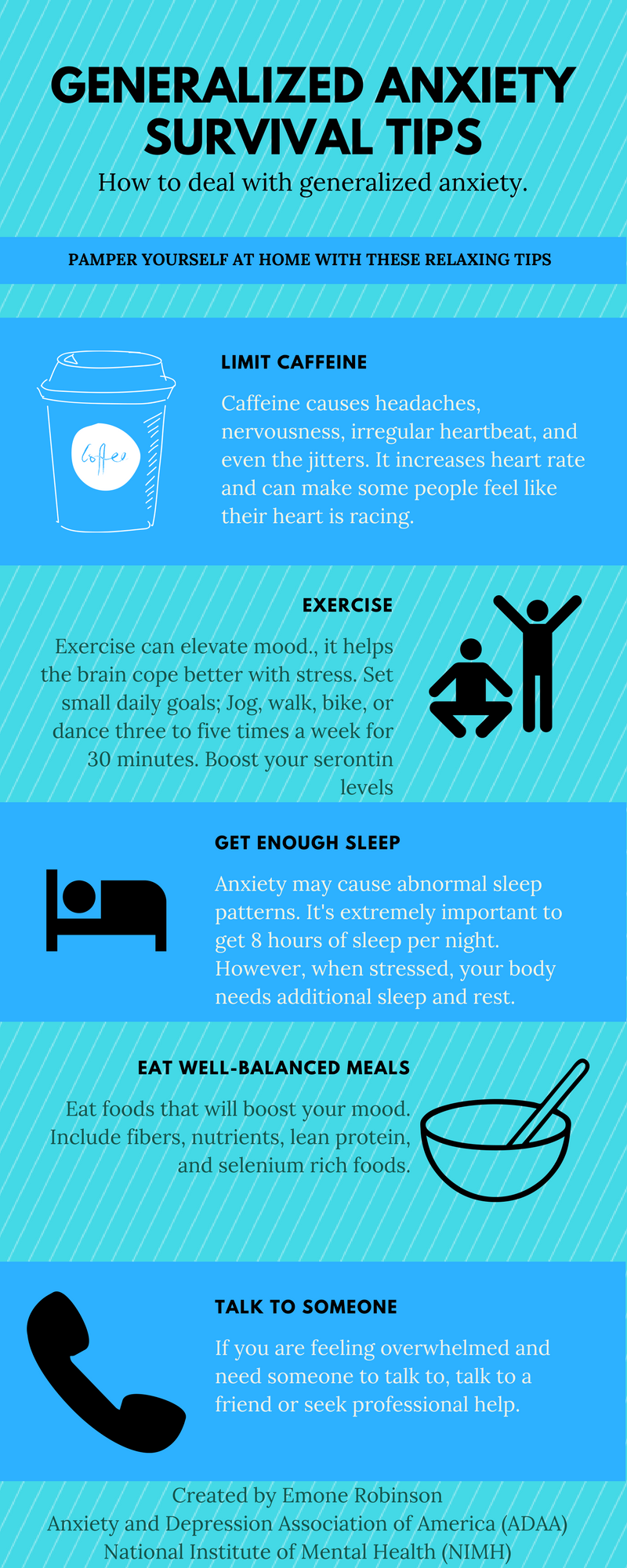 Generalized Anxiety Survival Tips | by Emone Robinson | Medium