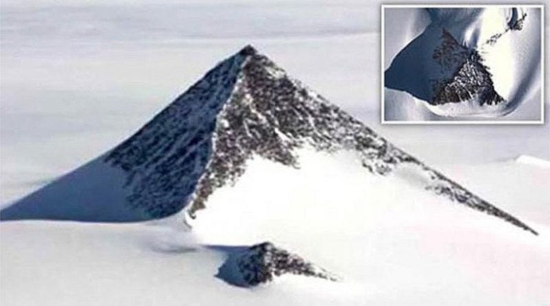 New Ice-Covered Antartica Pyramid Found | by John Winson | Medium