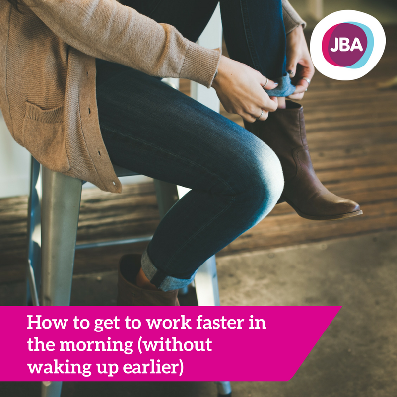 How to get to work faster in the morning (without waking up earlier ...