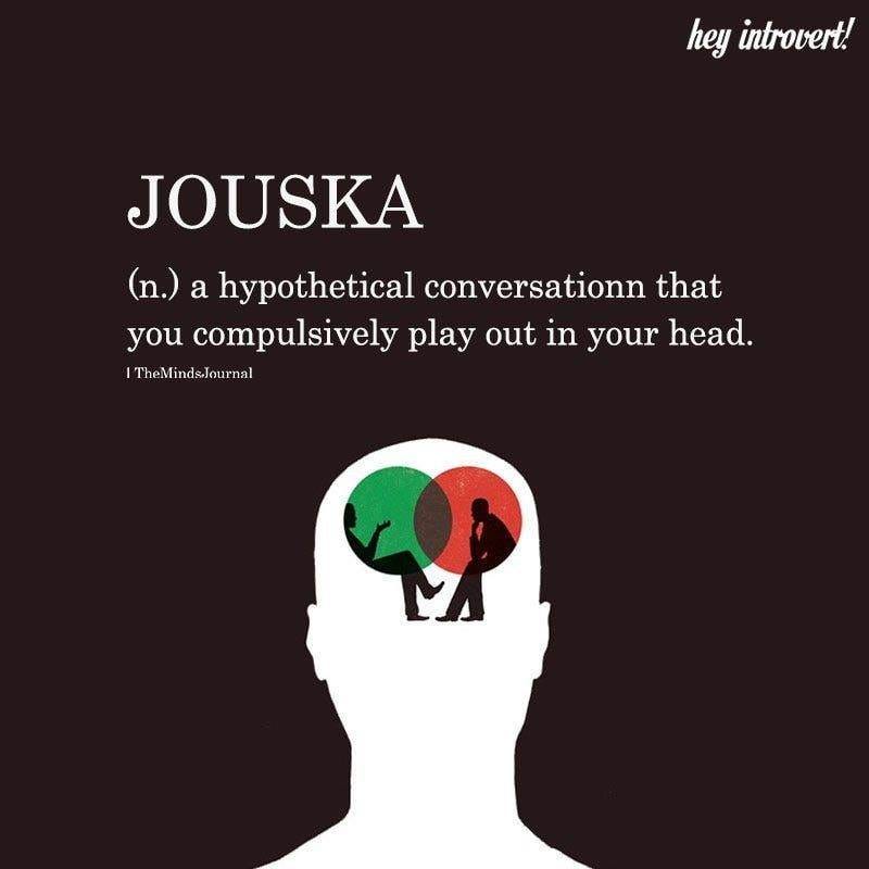jouska. kamu pernah ketika sedang diam sendiri… | by weirdoiwed | Medium