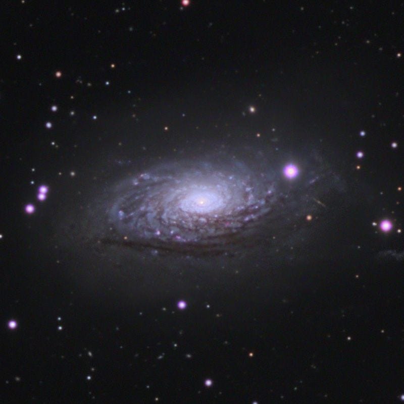Messier Monday: The Sunflower Galaxy, M63 | by Ethan Siegel | Starts ...
