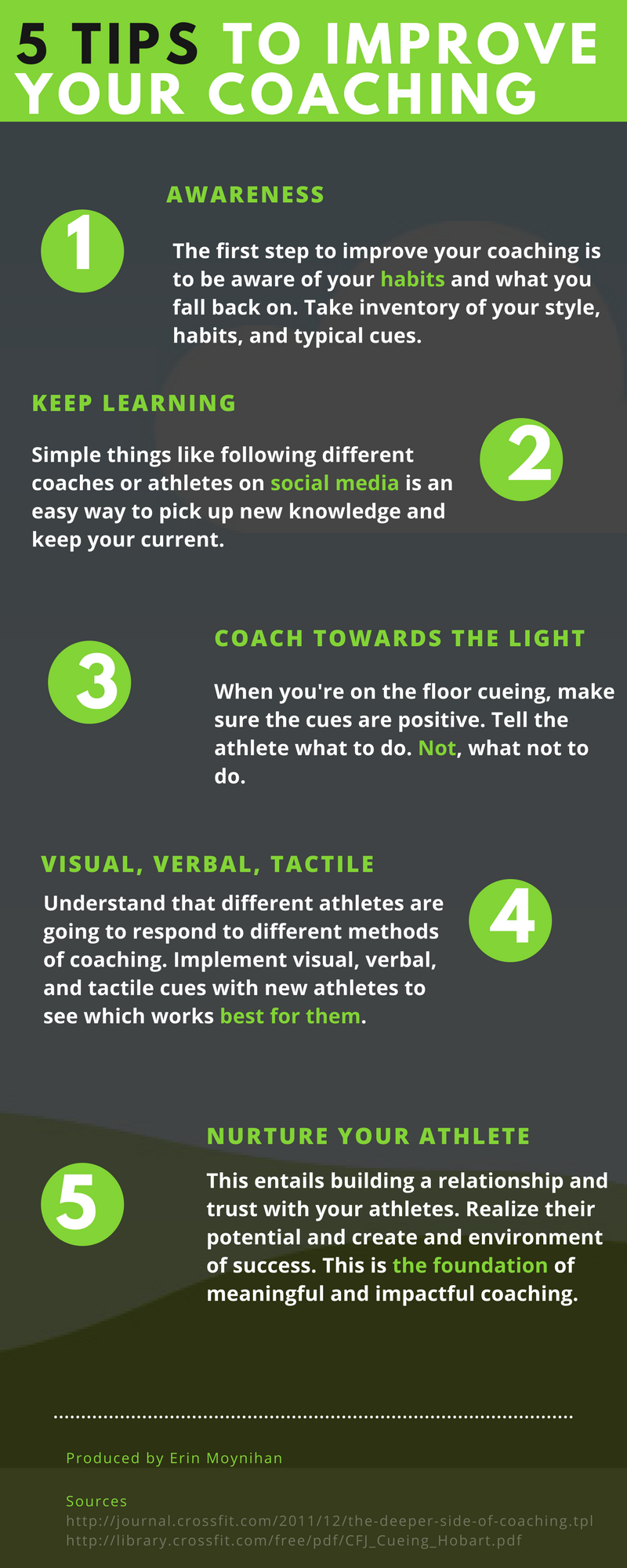 5 Tips to Improve Your Coaching. Learning to coach is difficult — any ...