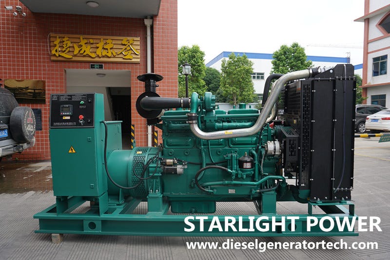 200KW 250KVA High Speed Diesel Engine Ricardo Diesel Generator Set | by ...