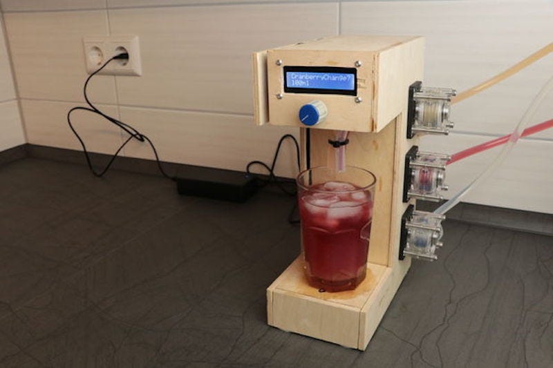 Machine Makes One Cocktail Over and Over | by Jeremy S. Cook | Medium