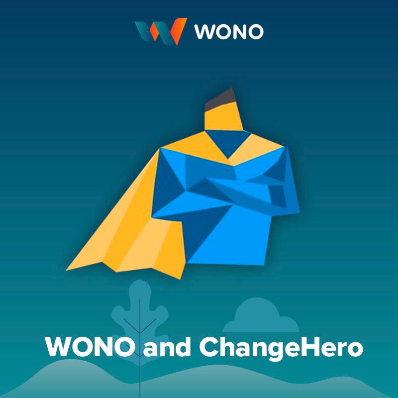 WONO has signed a partnership agreement with ChangeHero | by WONO | Medium