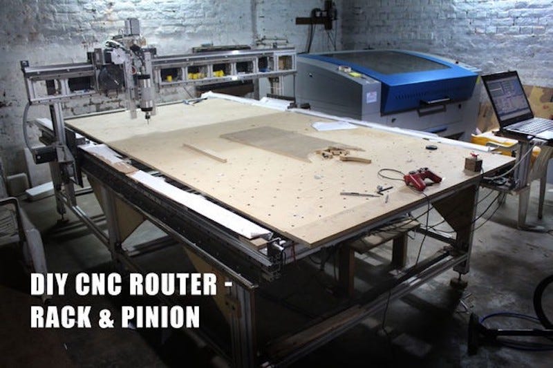 Build Your Own 5'x10' CNC Router from the Frame Up | by Cameron Coward ...