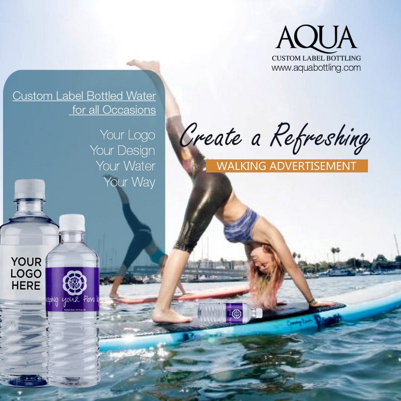 You need custom label bottled water for an event? | by Aaron Martin ...