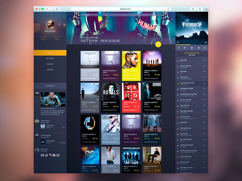 Sidebars in UI Design. Here’s a collection of “sidebar design”… | by Adam Evans | Inspiration ...