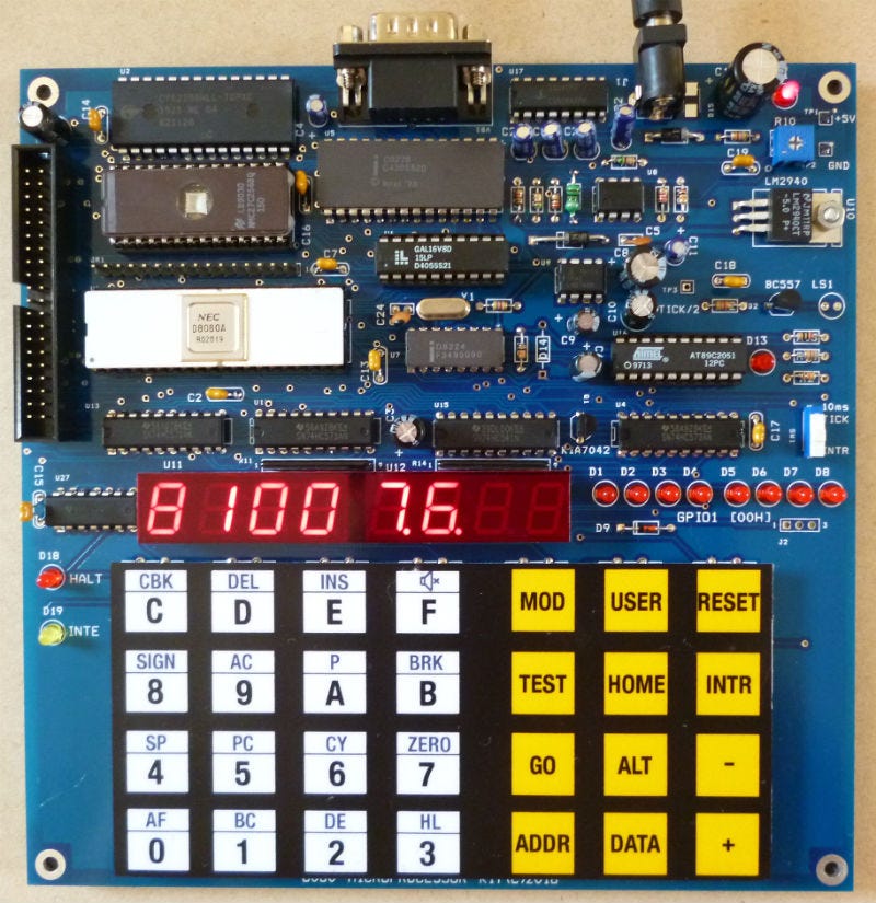Relive the Old Days with Intel 8080, Z80, and Motorola 6802 Microprocessor Kits | by Cabe Atwell ...