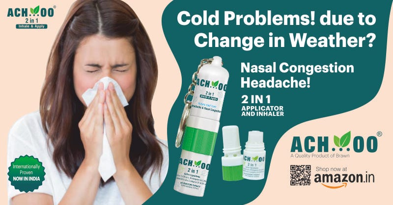 ,BestinhalerForCold due to change in weather | by Achoo Inhaler | Medium