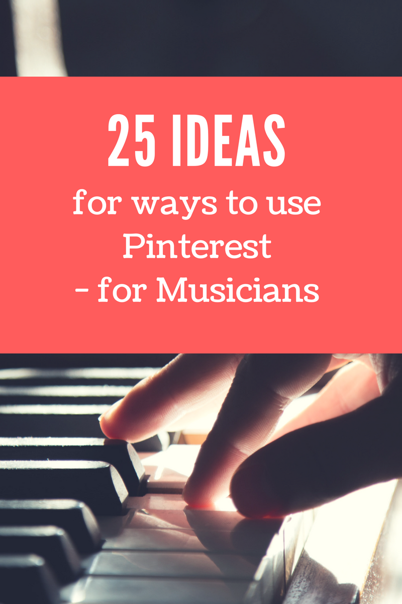25 ways to use Pinterest, for Musicians | by Jacky Stoneygate | Medium