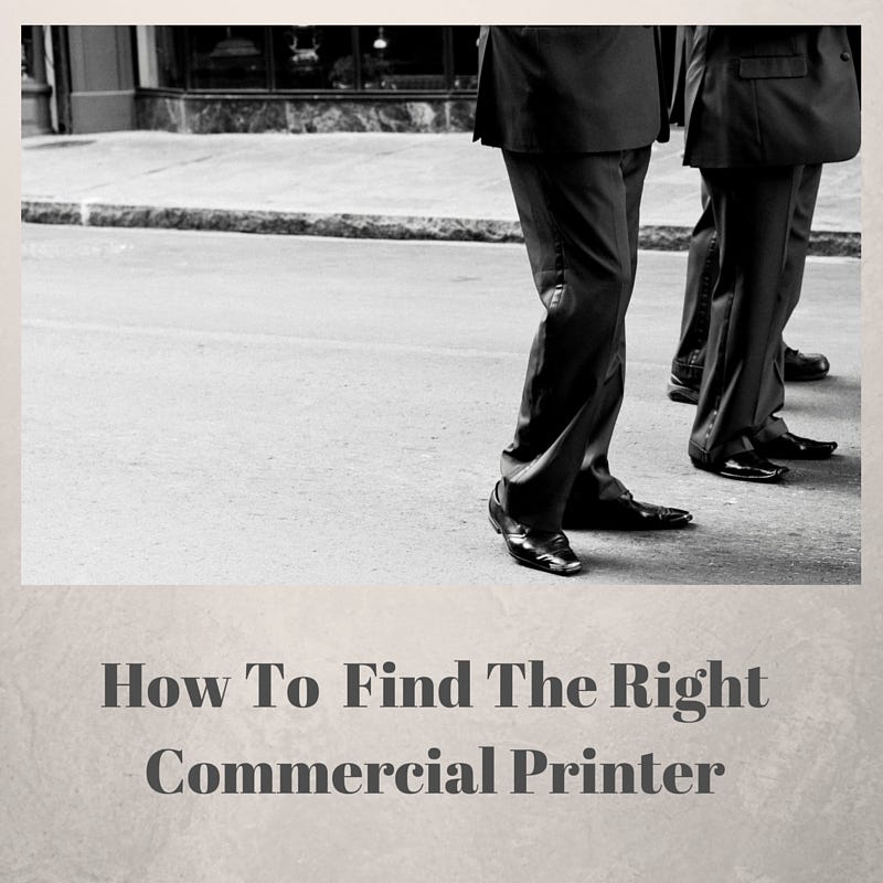 How To Find The RIGHT Printer. Every business needs a professional ...