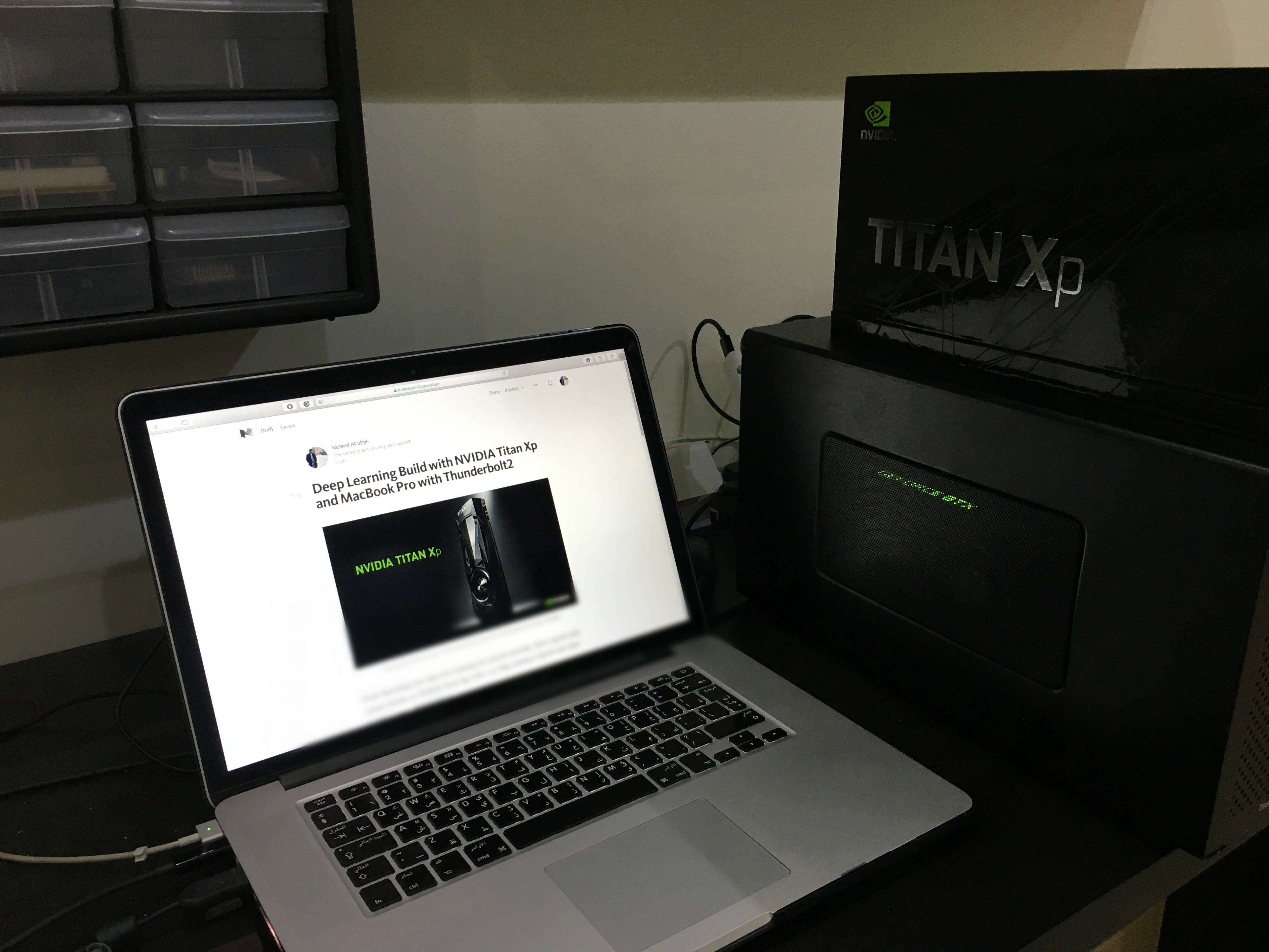 Gaming/Mining/Machine Learning Build with NVIDIA Titan Xp and MacBook ...
