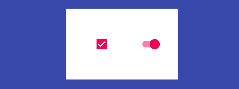 UX Design: Checkbox and Toggle in Forms | by Nick Babich | UX Planet