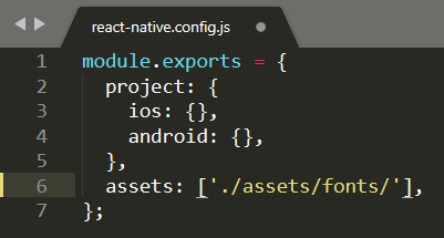 Adding custom fonts in react native 60+ | by Sergo Kupreishvili | Medium