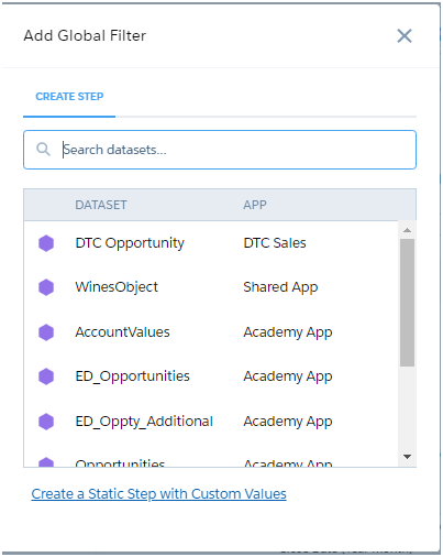 Einstein Analytics Static Steps — Selection Binding Without Code