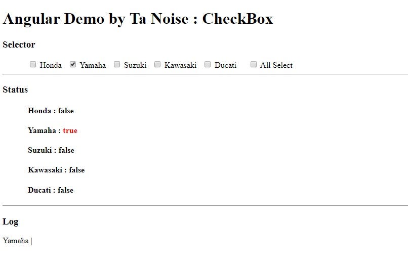Angular Checkbox. How to use Checkbox (Demo) | by Ta Noise | Medium