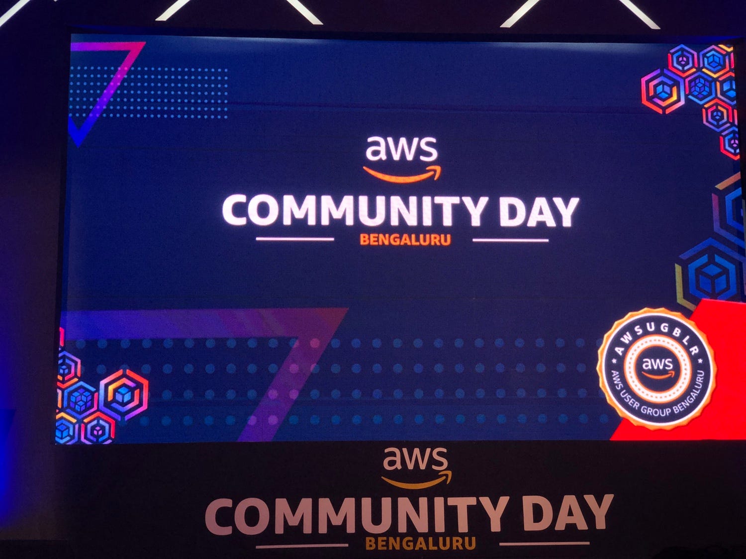 AWS Community Day 2019 Highlights – Bengaluru Edition | by Ajay Kumar S ...