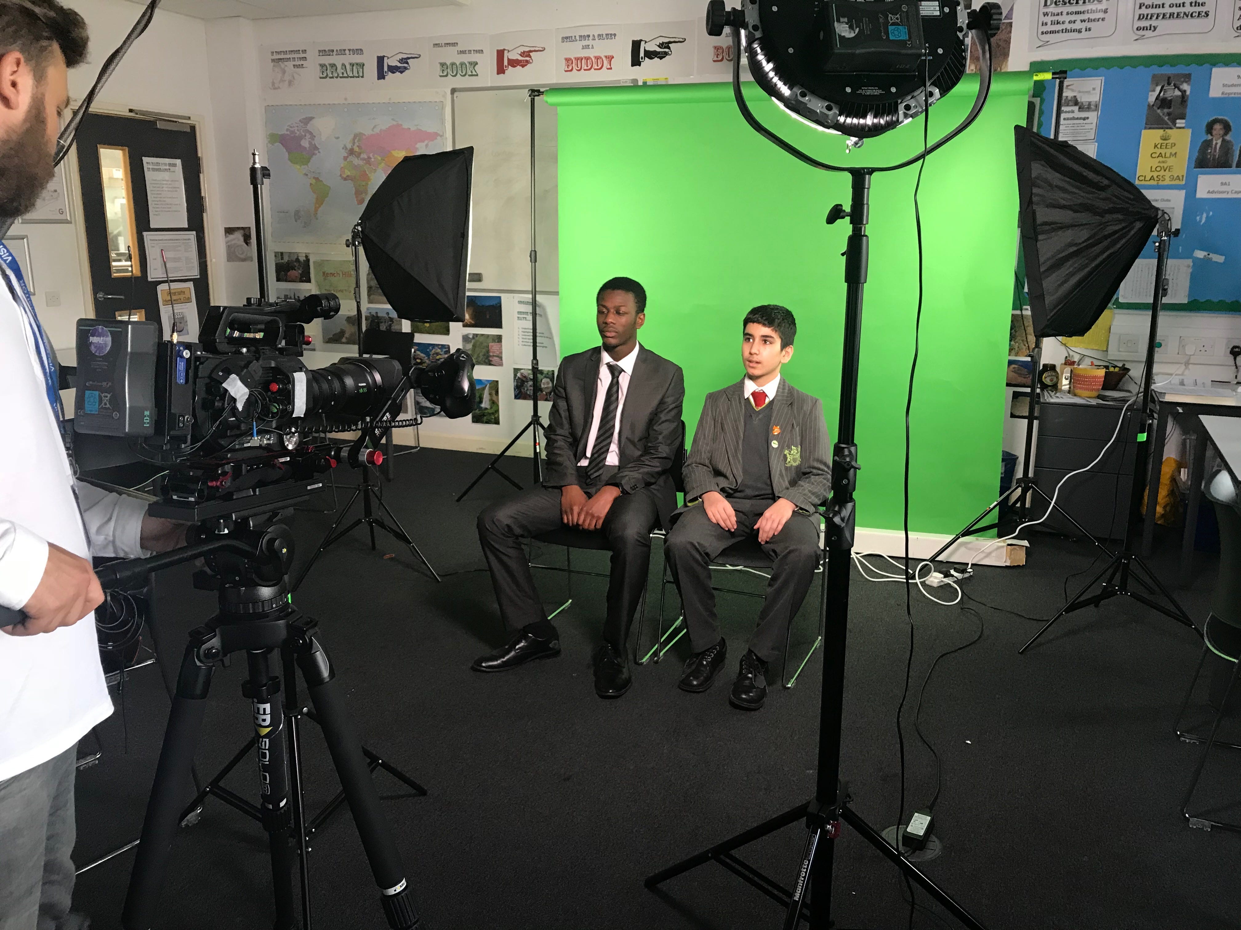 Skinners’ Academy host a filming session with Cyber Discovery | by ...