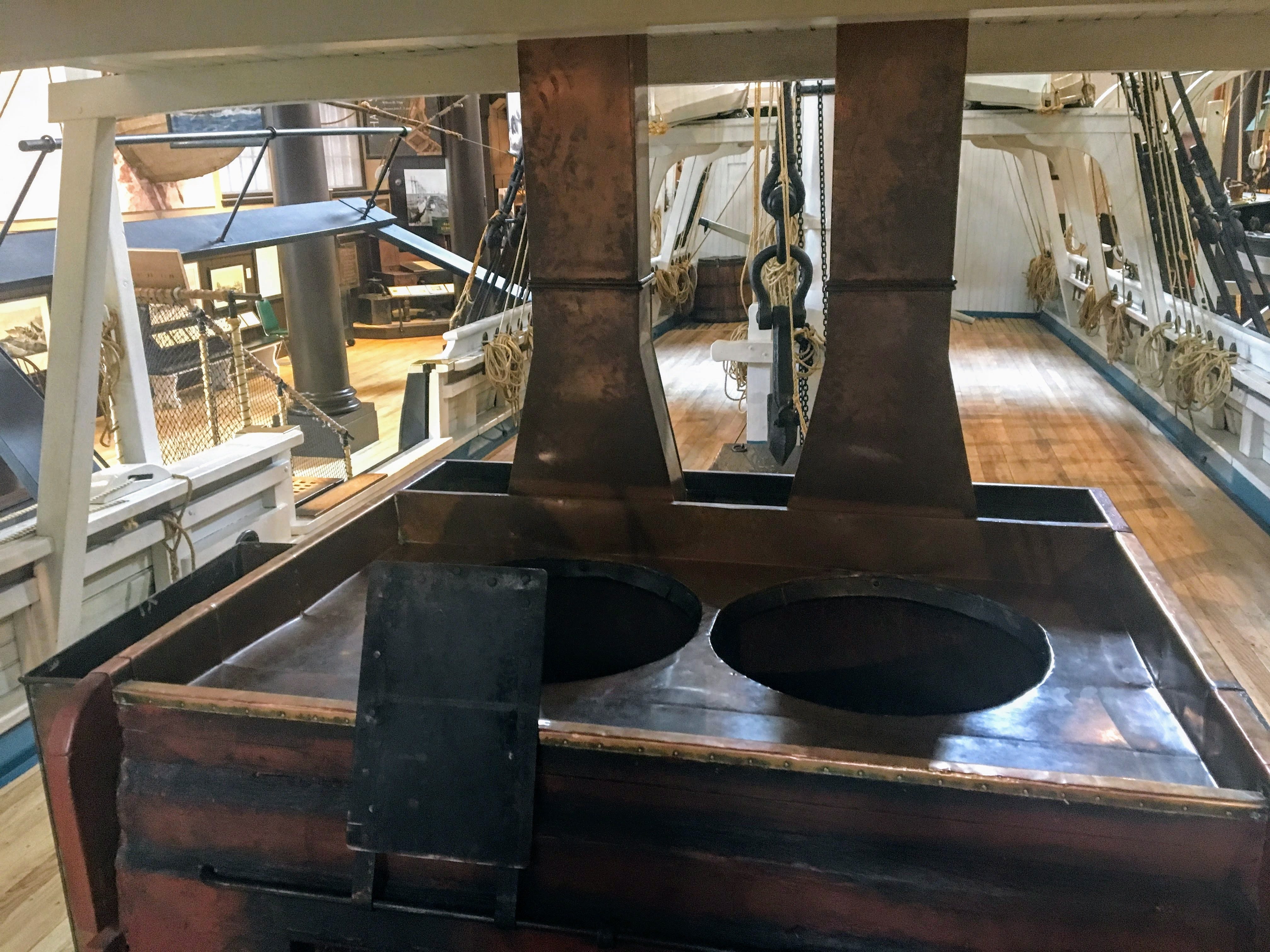Visiting the New Bedford Whaling Museum while reading Moby-Dick