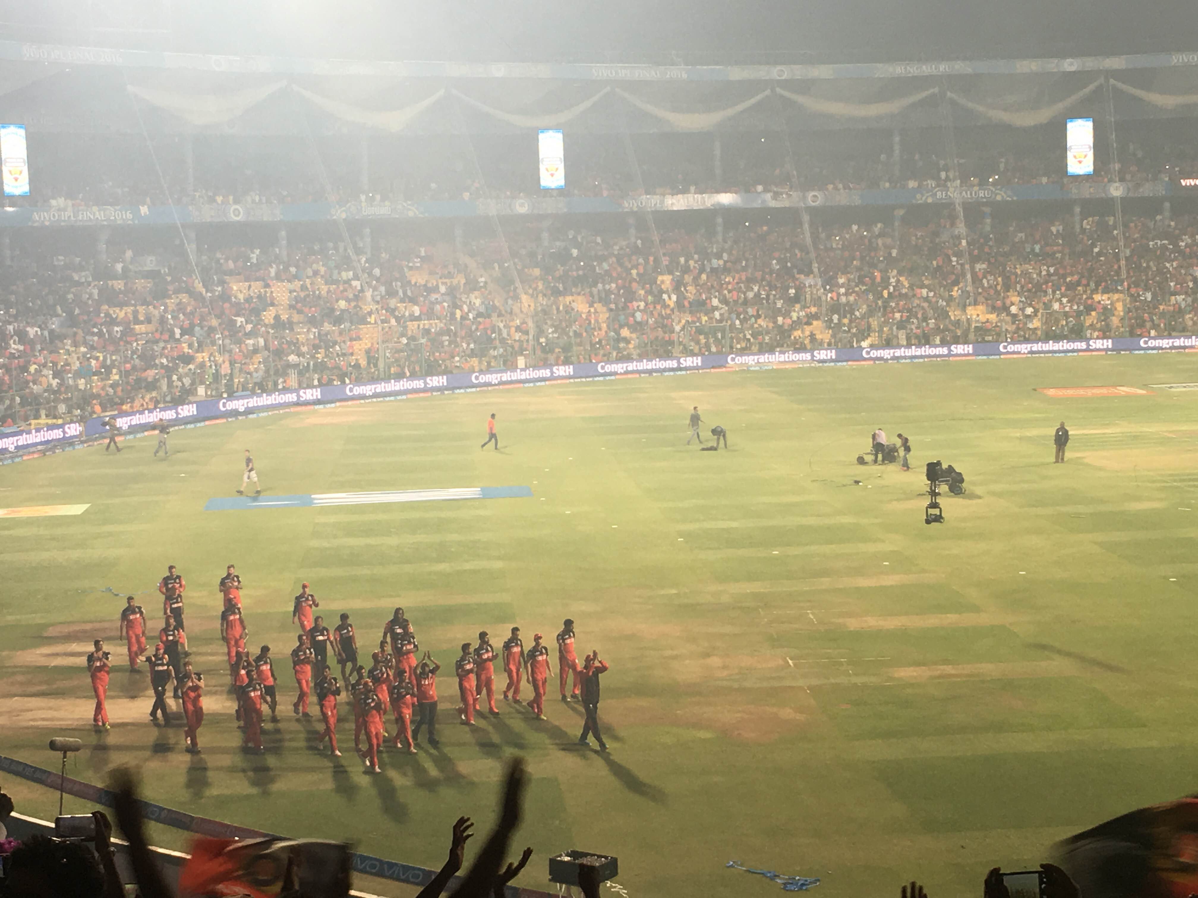IPL 2016 Final, Bangalore: RCB v SRH | by Gautham Krishna | The Match ...
