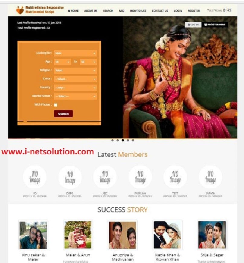 Matrimonial Software | Matrimony website software | by Loury Louis | Medium