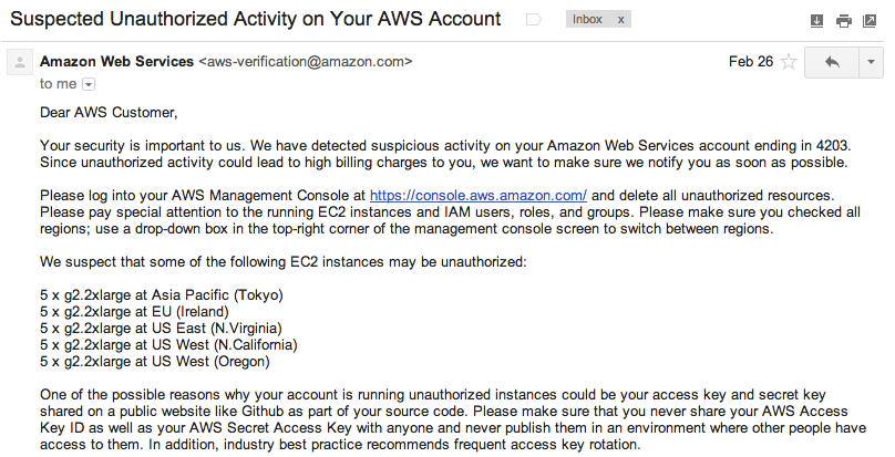 A narrow escape from “Suspected Unauthorized Activity” | by Arijit ...