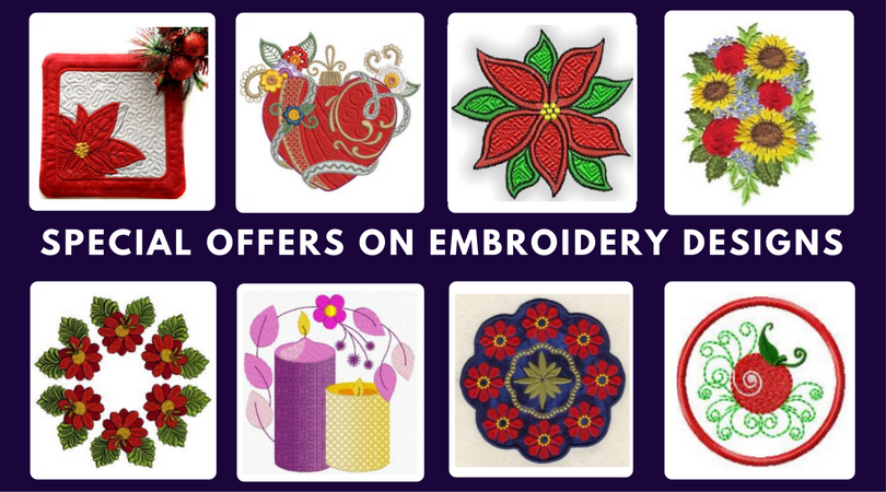 Special Offers on Machine Embroidery Designs | by OregonPatchWorks | Medium