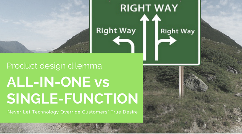 The Dilemma of Product Design: All-In-One vs Single-Function | by Shape ...