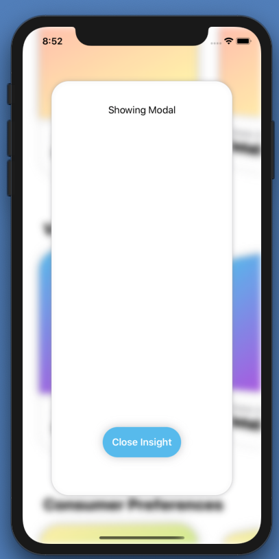 Day 15 Swiftui Custom Modal 100 Days Of Swiftui By Brady Murphy