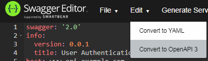 From Swagger 2 to OpenAPI 3. Converting a Swagger 2.0 document to… | by Justice Law | Medium