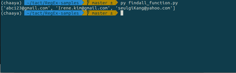 RegEx examples. using finditer function: | by Chaayagirimon ...