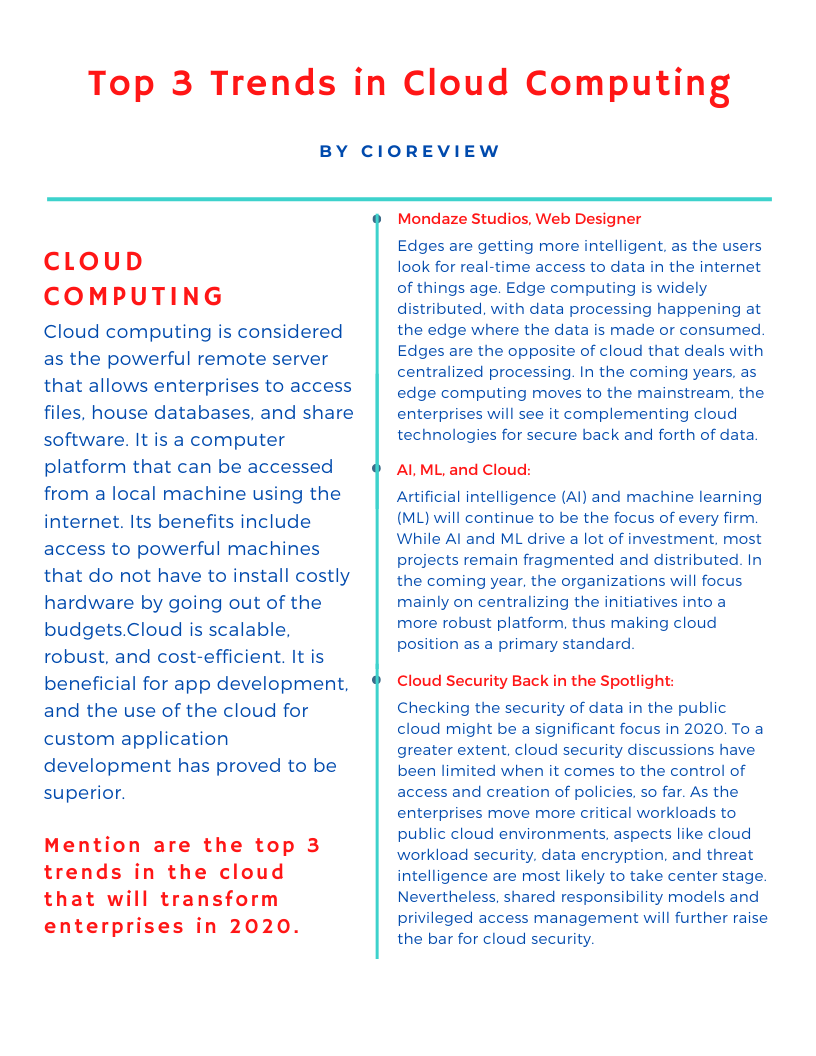 What are the Top 3 Trends in Cloud Computing? | by CIOReview ...