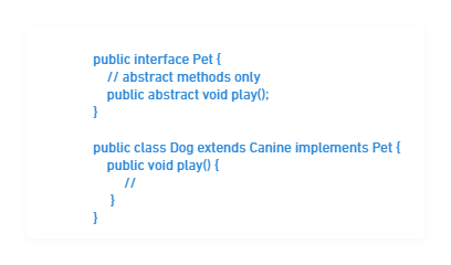 10. Interfaces & Abstract Classes — (HFJ-8) | by Prabath Shalitha | Medium