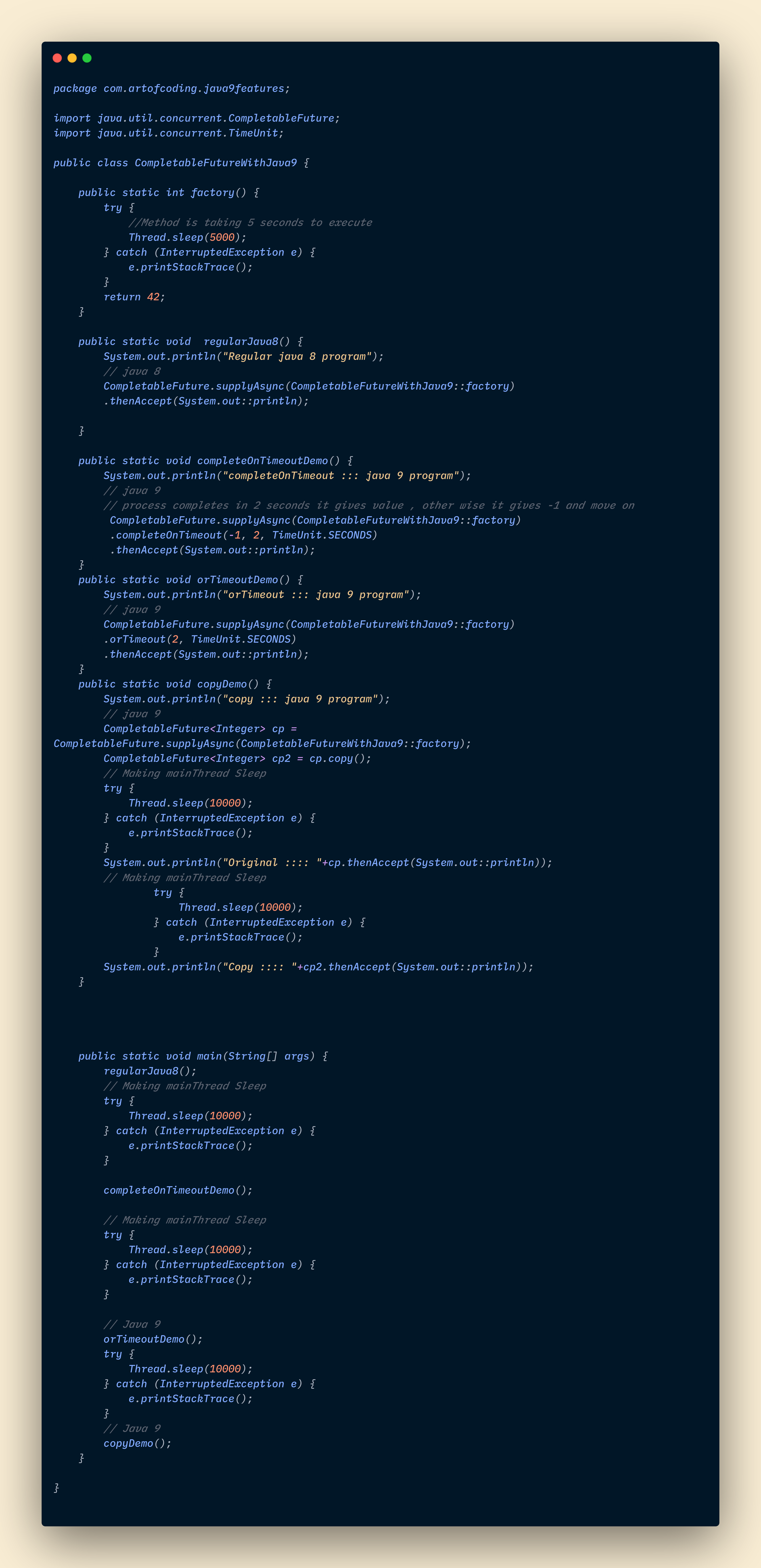 Java 9 — Additional Features (Part-2) | by Chinmay Venkata | Art of Coding | Sep, 2020 | Medium