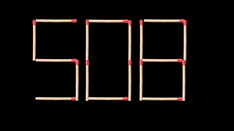 IQ test for Super-Geniuses. Move 2 matchsticks to form the highest ...