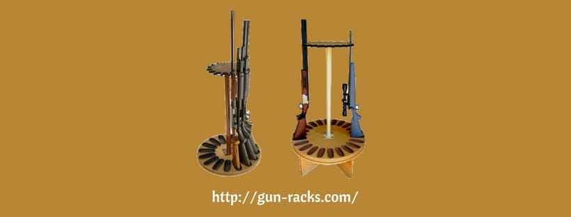Rotary Stand Gun Rack. Look for the gun rack that provides… | by Gun ...