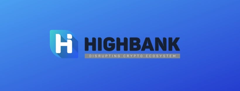HighBank Offers Solution for Blockchain-Based Companies to Get More ...