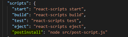 Postinstall Script Demo. Postinstall Script Demo using React JS… | by Pritey Mehta | Medium