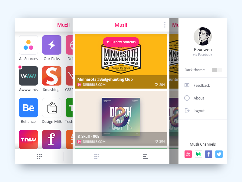 Community design concepts for Muzli | by Muzli | Muzli - Design Inspiration