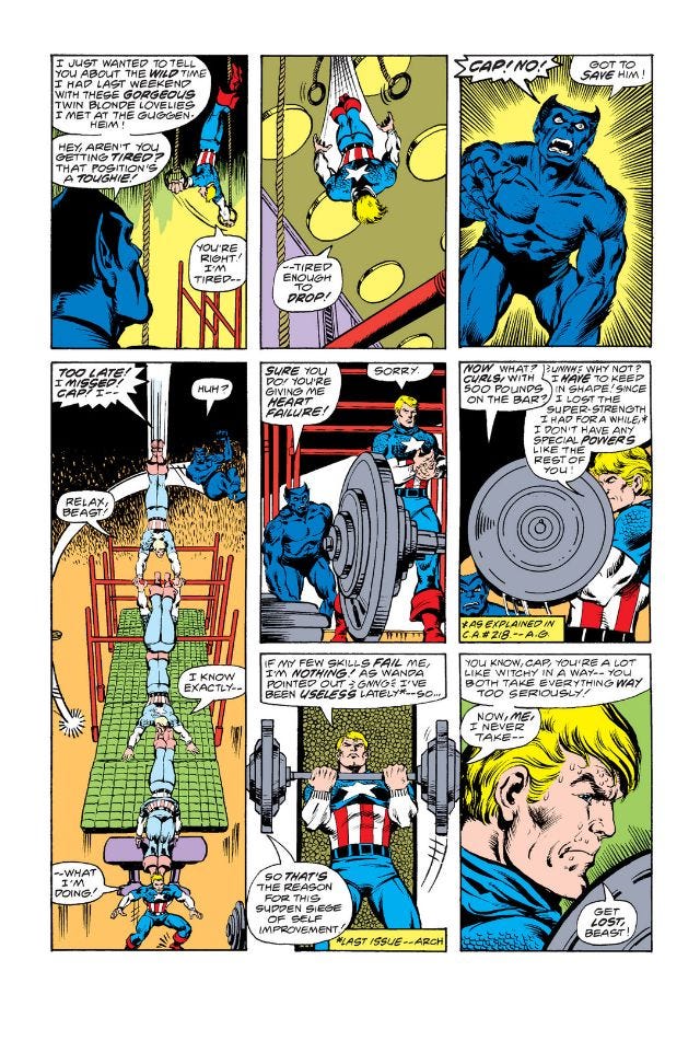 Does Captain America have superpowers? | by Thaddeus Howze | Medium