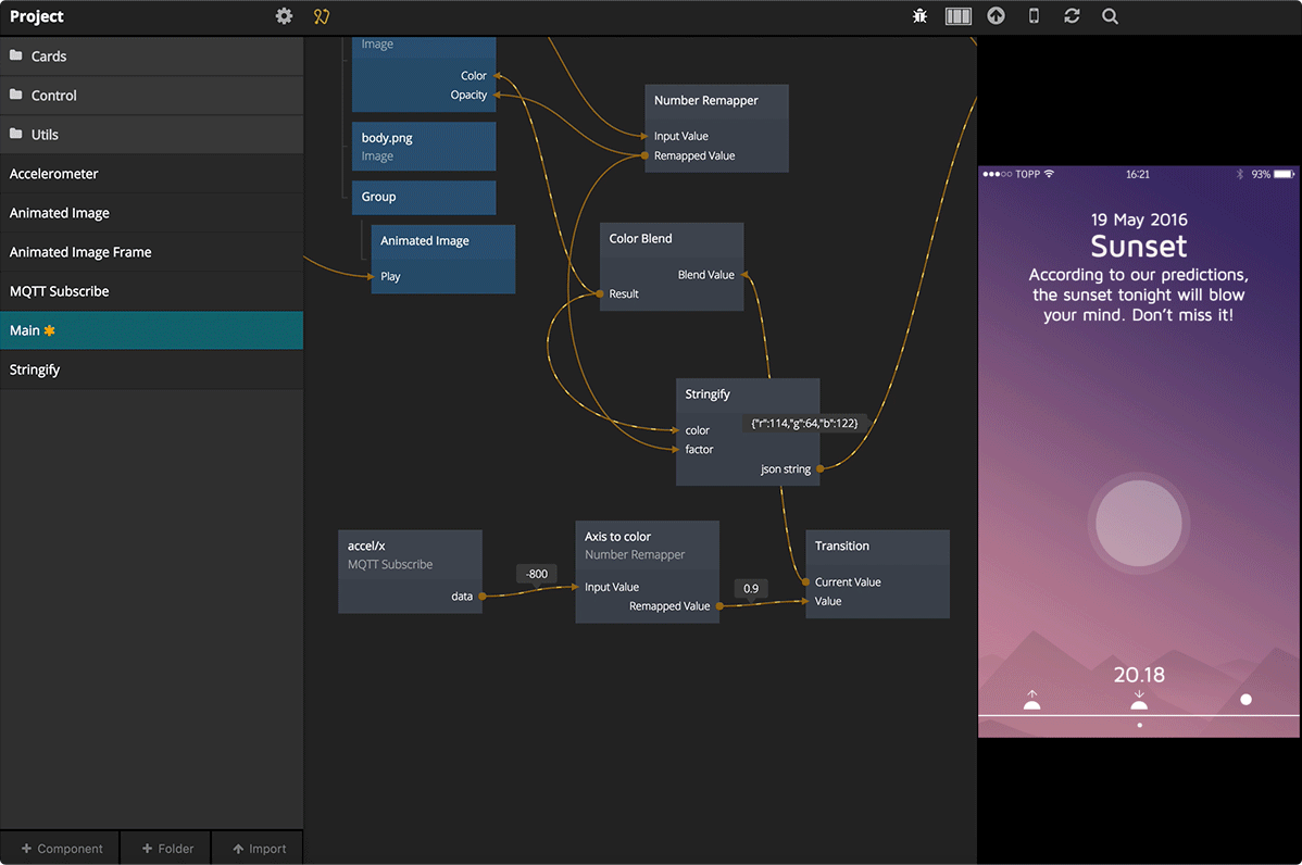Noodl Prototyping App. The prototyping platform for IoT and… | by Emin Inanc Unlu | Prototypr
