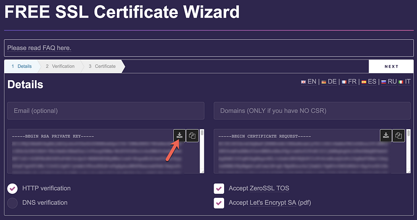 Using SSL in Azure VM in cloudapp.azure.com domains with ZeroSSL | by Michel Fernandes ...