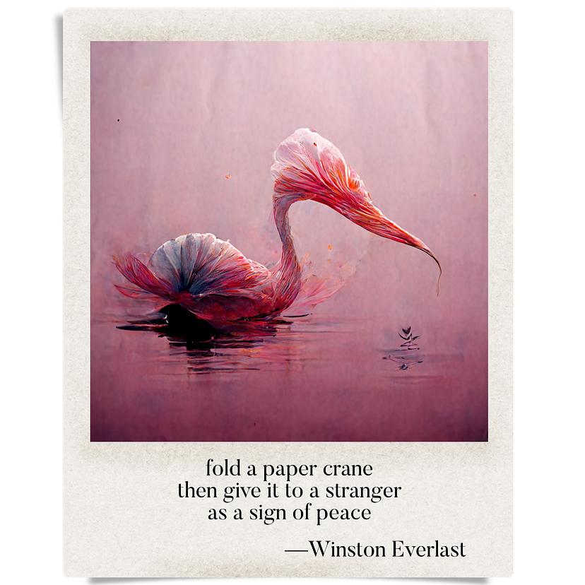 Fold A Paper Crane Winston Everlast Medium fold-a-paper-crane-winston-everlast-medium