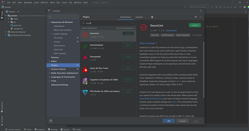 Sonar Lint with Different IDEs. Get the power to write better code | by Thukaraka | Geek Culture ...