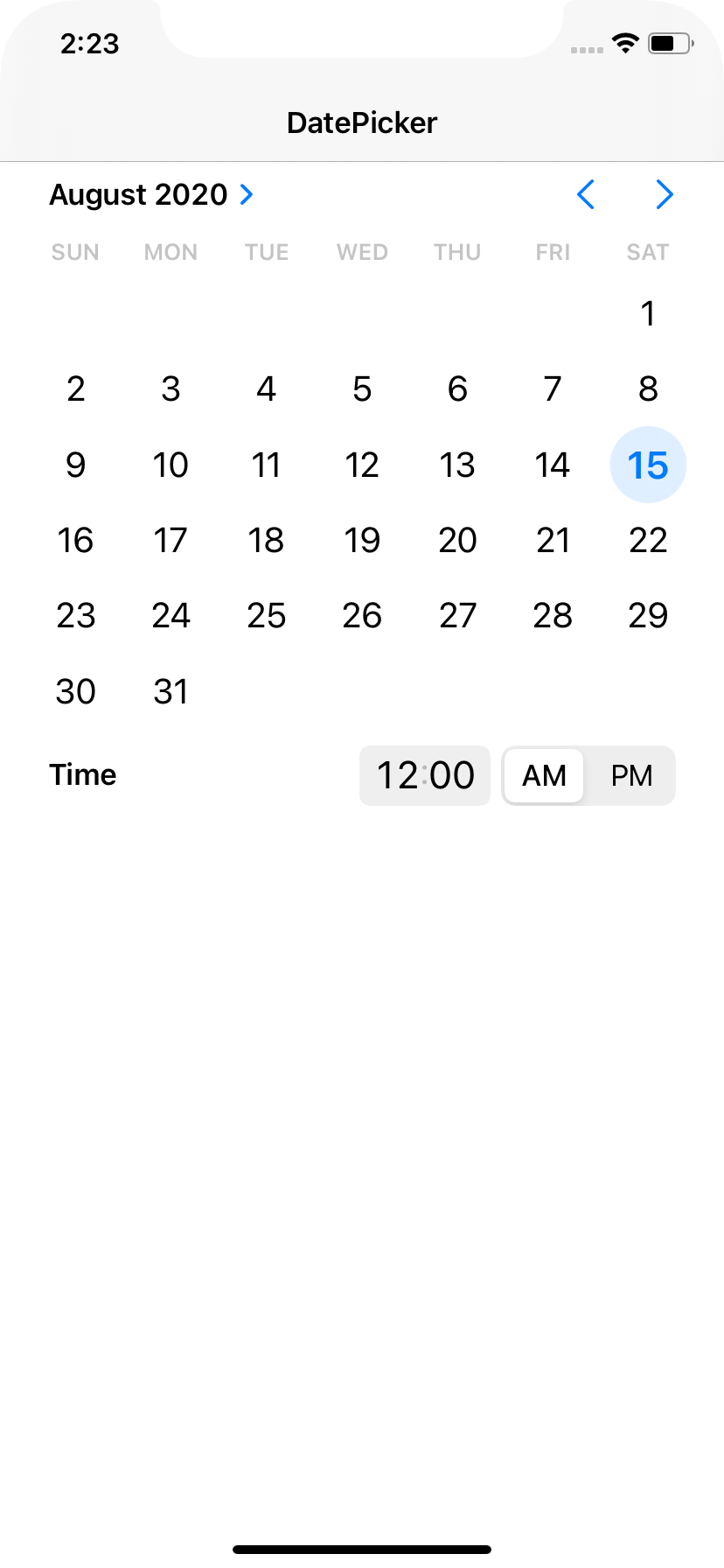 Ios 14 Uidatepicker Welcome Guys By Mdniks Medium