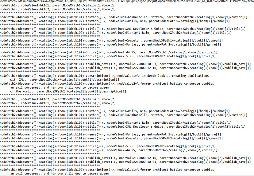XMLDiff Reporter— XML comparison in java without XSD (XMLUnit based solution) | by Brijesh Kumar ...