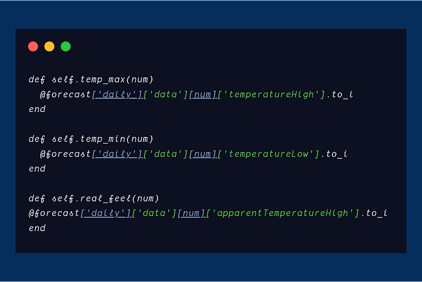 CLI Ruby gem with Dark Sky API. This week I finished my first project ...