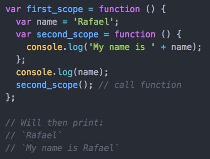 JavaScript { Part 8 : Scope }. What’s up What’s up!!. My whole week I ...